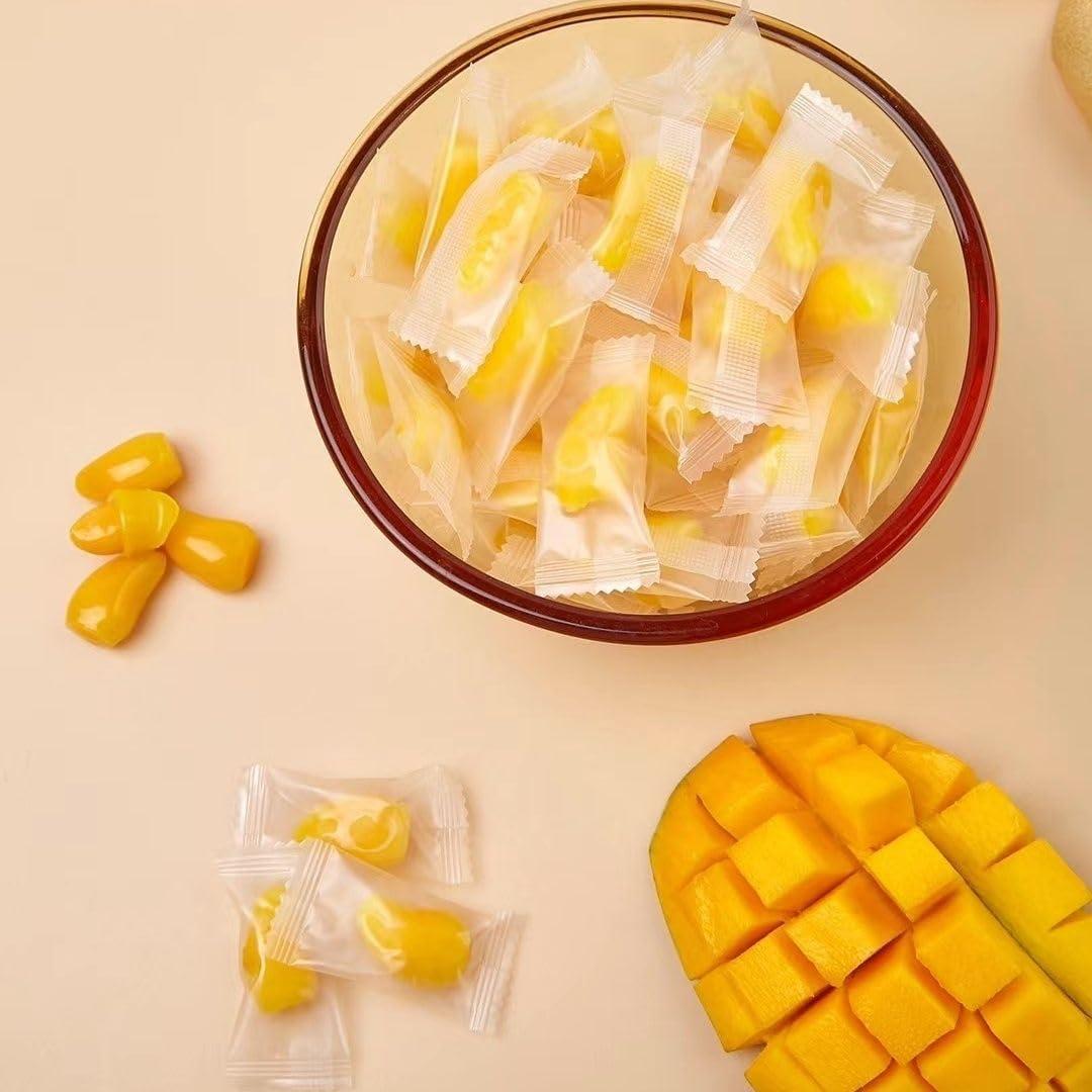 Peeling Fruit Juice Fudge Mixed white peach mango grape assorted fruit ...