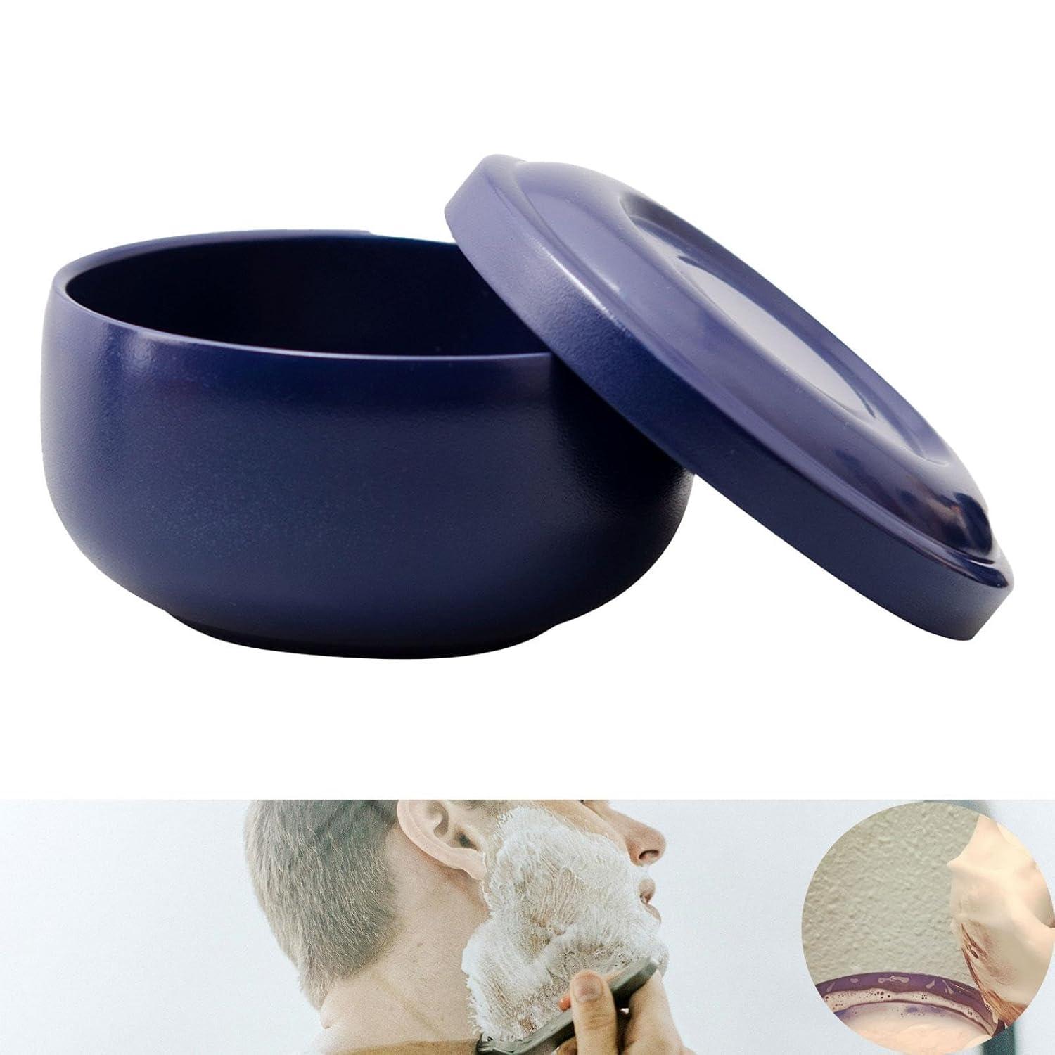 Milageto Shaving Soap Peel & Razor Cup Set - Mixing Bowl & Container ...