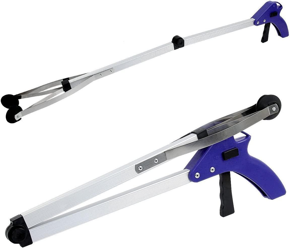 U-House Reacher Grabber - 32 Extra Long Folding Mobility Aid Tool for ...