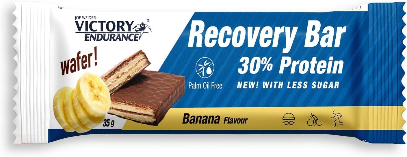 Victory Endurance Recovery Bar - Banana Flavour. (12x35g) Chocolate ...