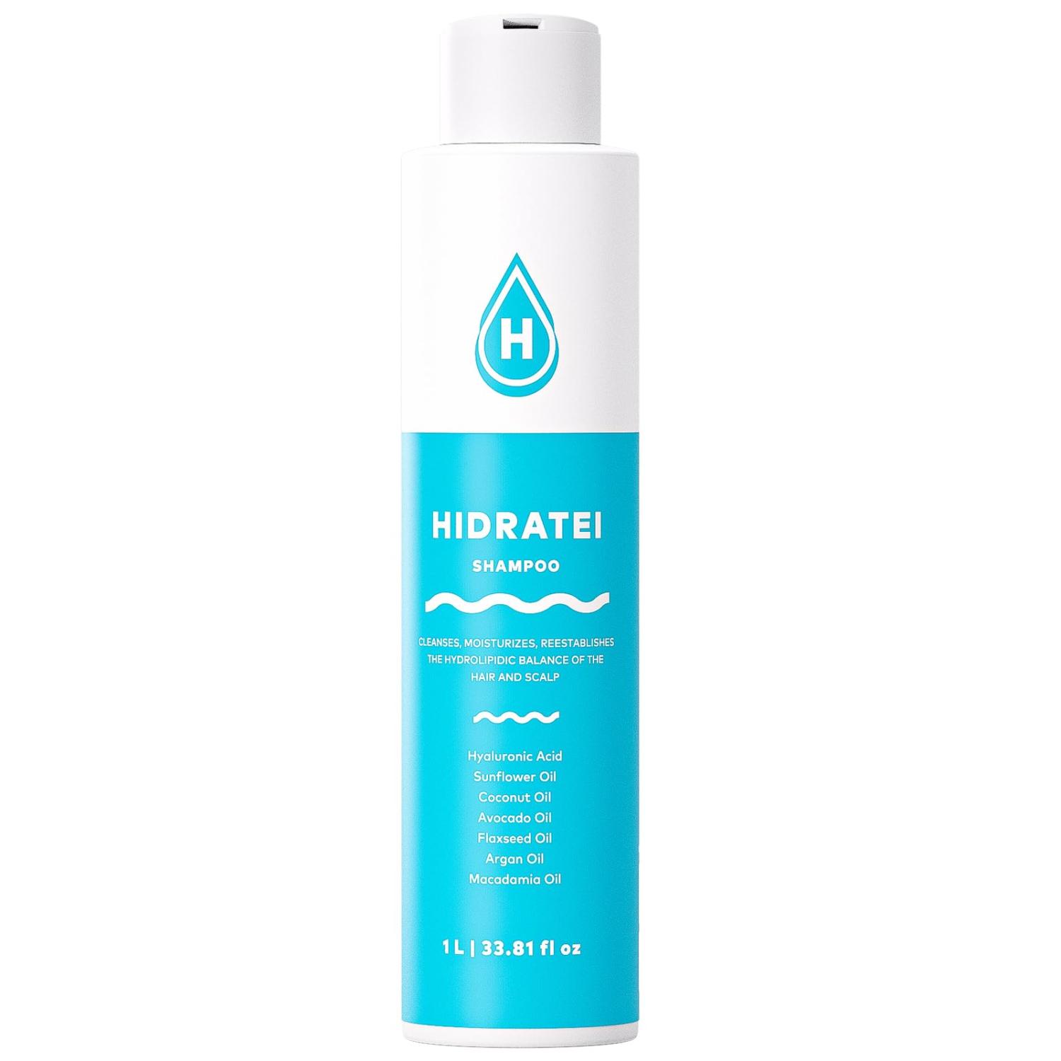 All-Purpose Shampoo for All Hair Types - 1L Hydrating & Moisturizing ...