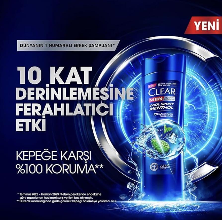 clear shampoo menthol