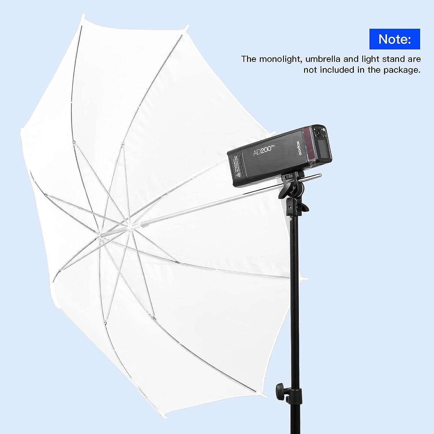 Godox AD-E2 Flash Holder Metal Bracket with 1/4 Inch Screw Umbrella ...