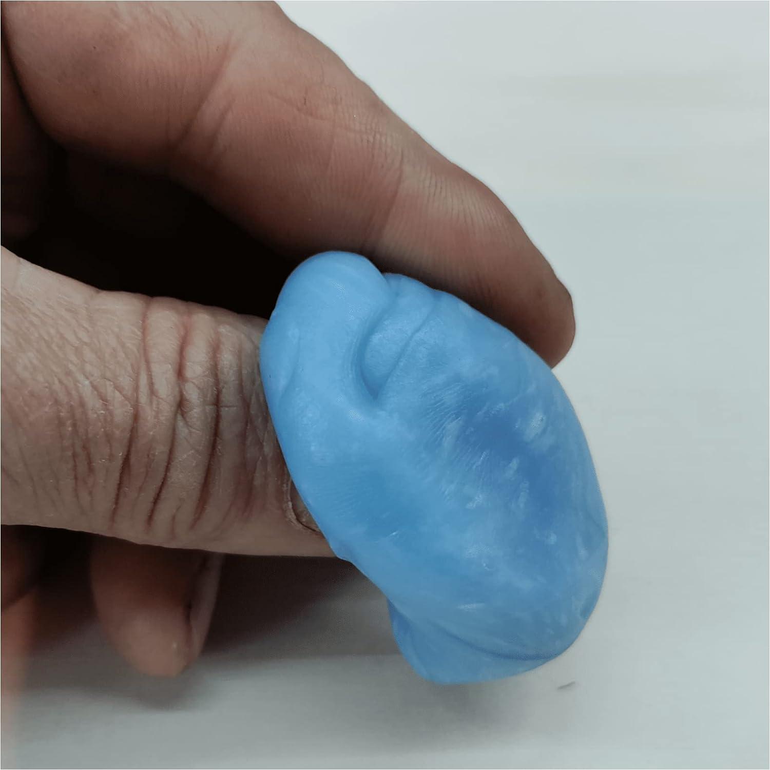 Dr Clever TM Stress Putty | Firm Blue 20g Tin | Sensory Relief Fidget ...