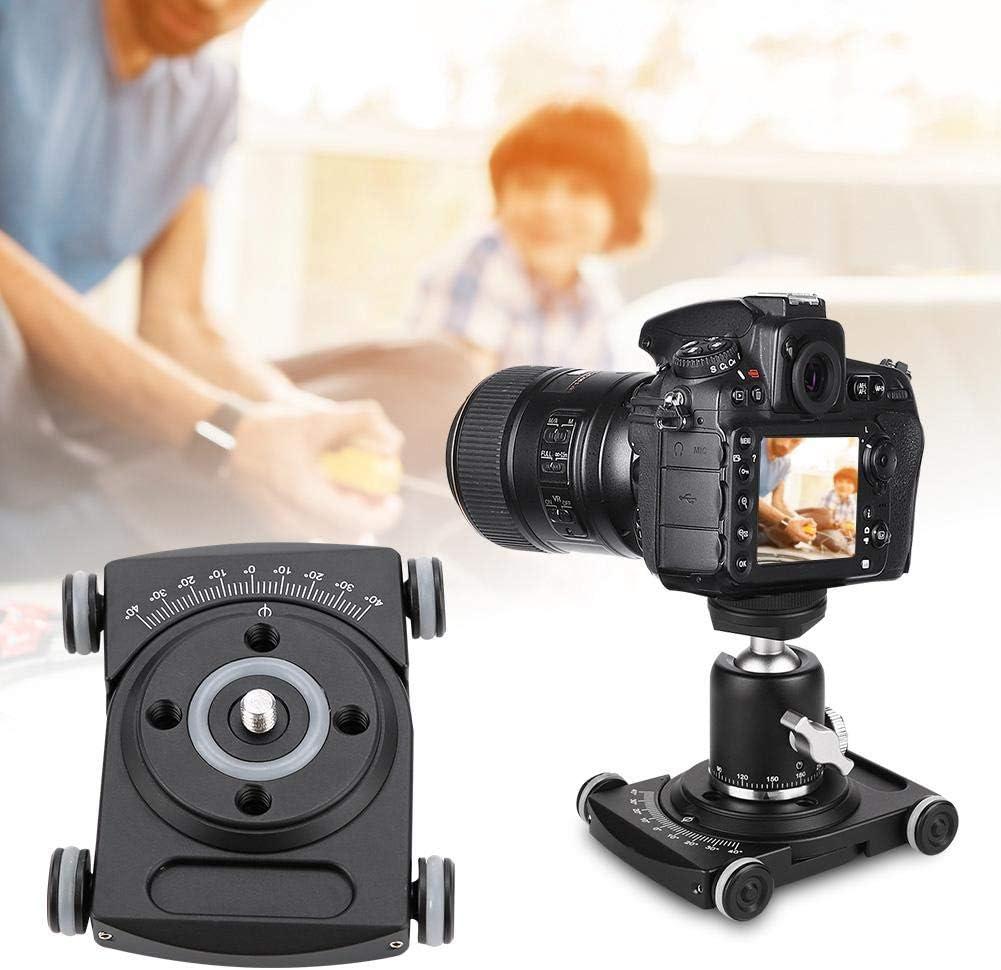 Mobile Camera Table Dolly with 360 Degree Swivel Ball Head - DSLR Rig ...