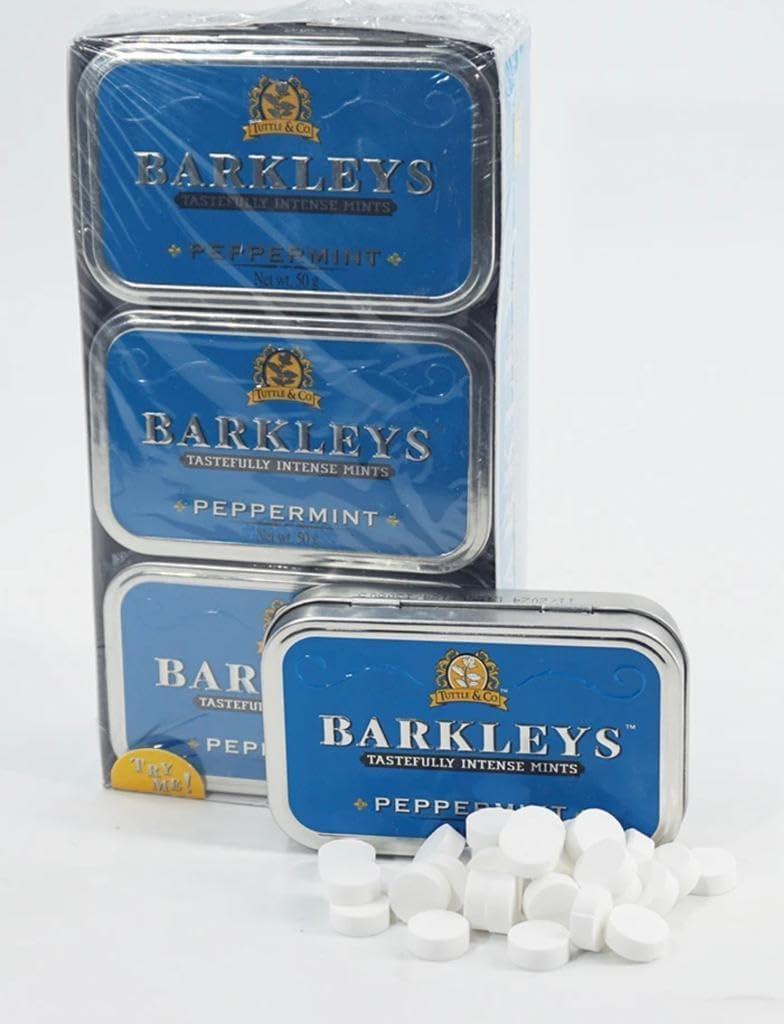 Barkleys Mints Peppermint 50g Tin X 12 | Buy Now with Express ...