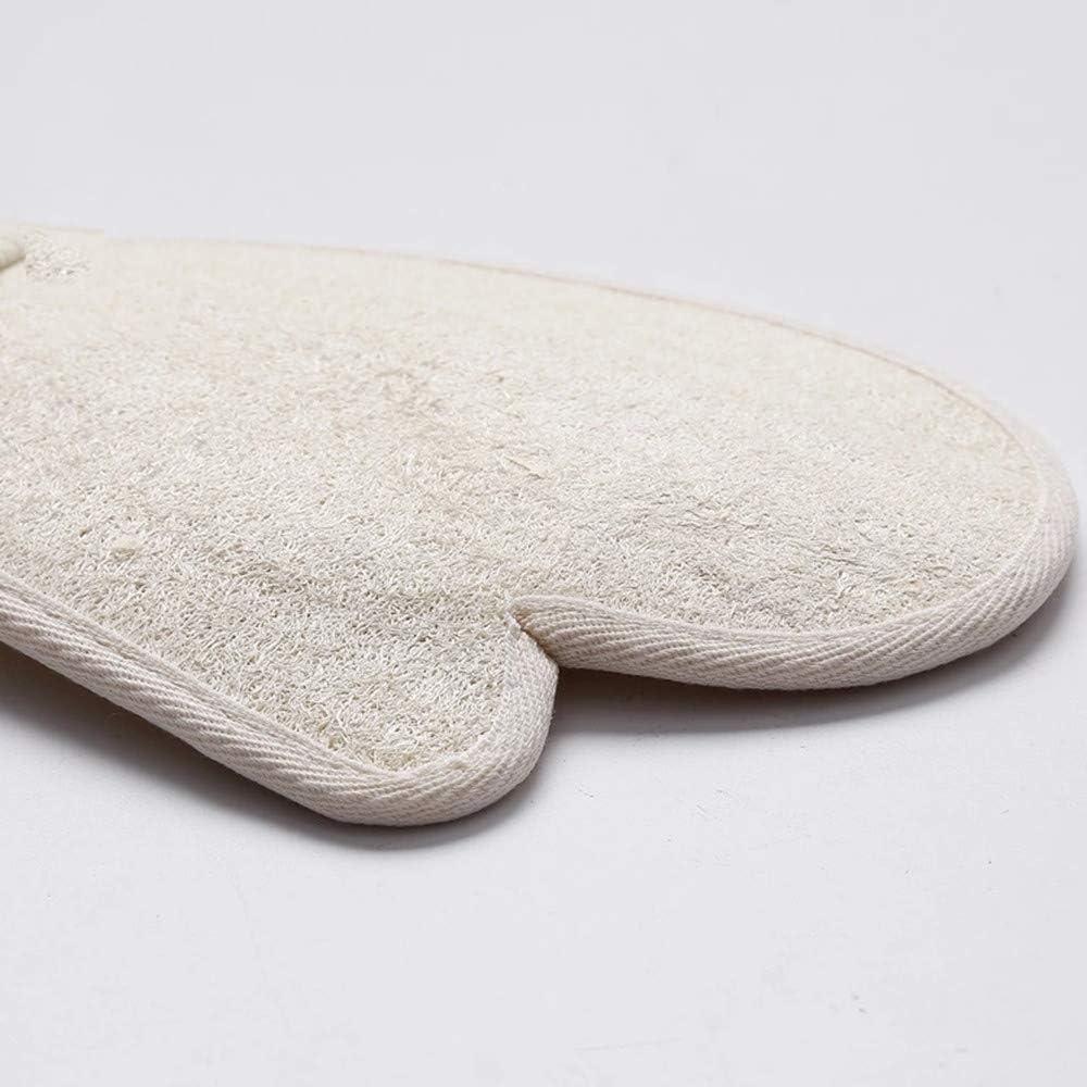 Natural Loofah Exfoliating Gloves for Skin Itching Relief and Deep ...