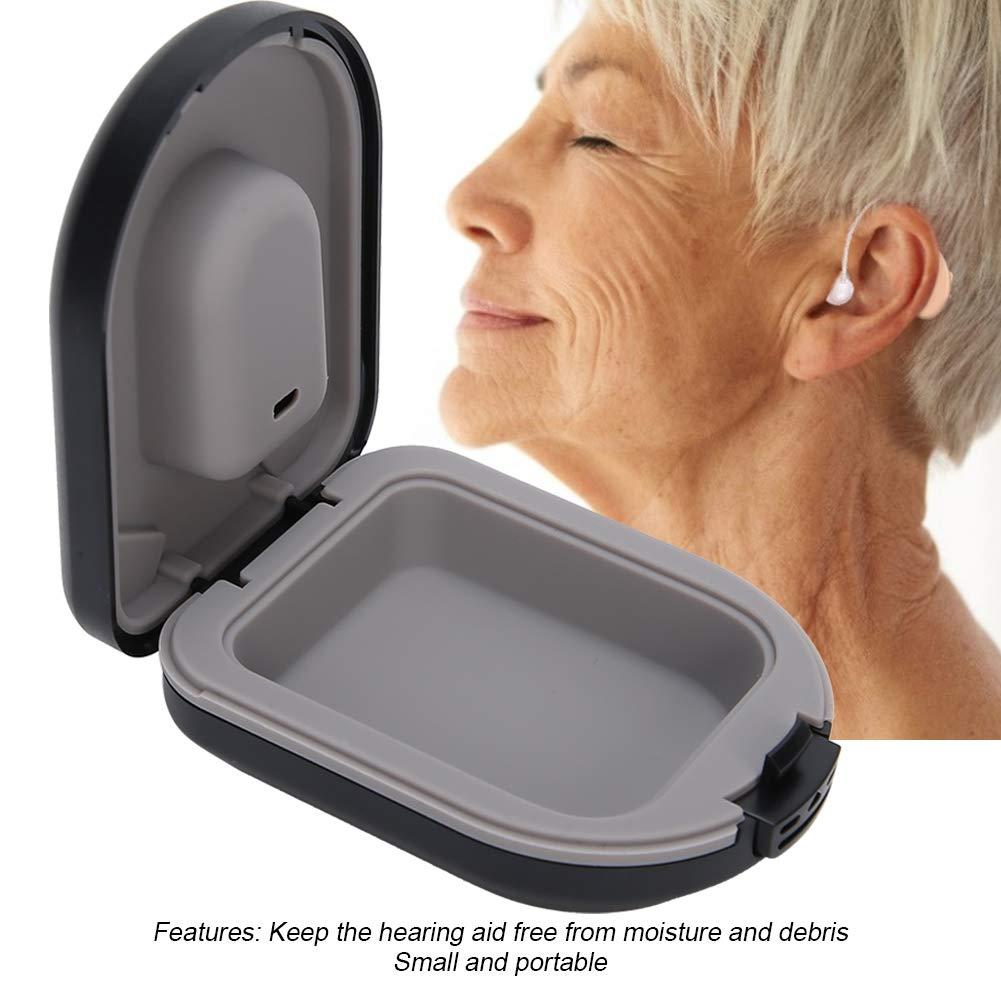 Waterproof Drop-Resistant Hearing Aid Case - Portable Protective Box ...
