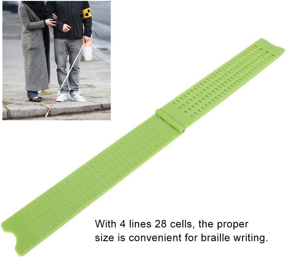 Portable Braille Slate Kit - 4 Line 28 Cell Braille Writing Slate ...