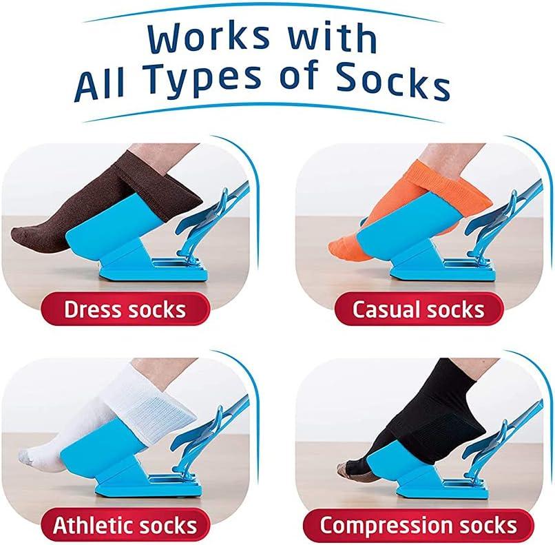 Sockenhilfe Pull Aid - Easy Sock Dressing for Seniors Disabled ...