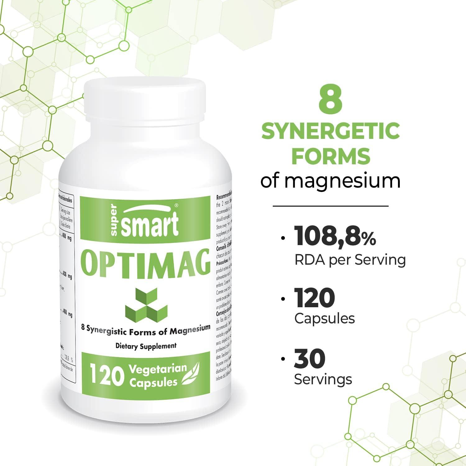 Supersmart Optimag Magnesium Complex - Full Spectrum 8 Forms for ...