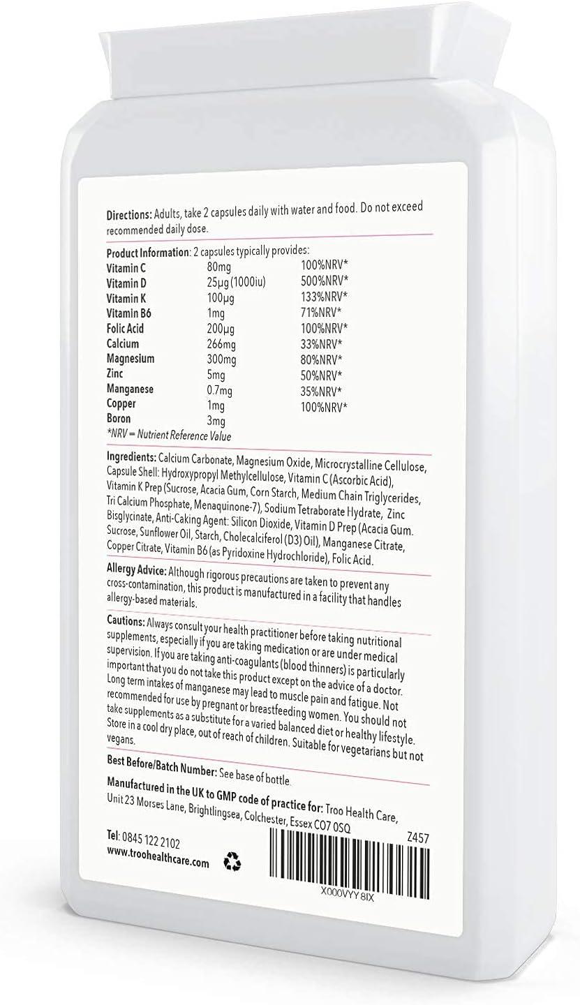 Osteotrition Bone Support Supplement 90 Capsules | Maintain Bone ...