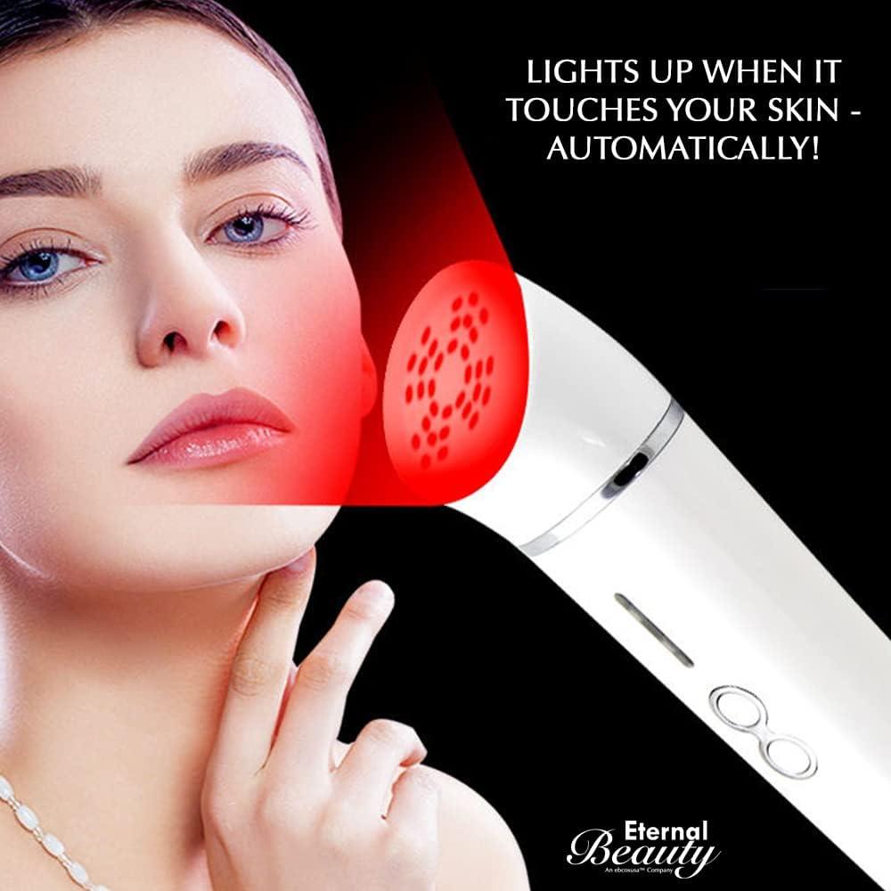 Eternal Beauty 2.0 Red Blue Green Light Therapy Wand for Face - Firming ...