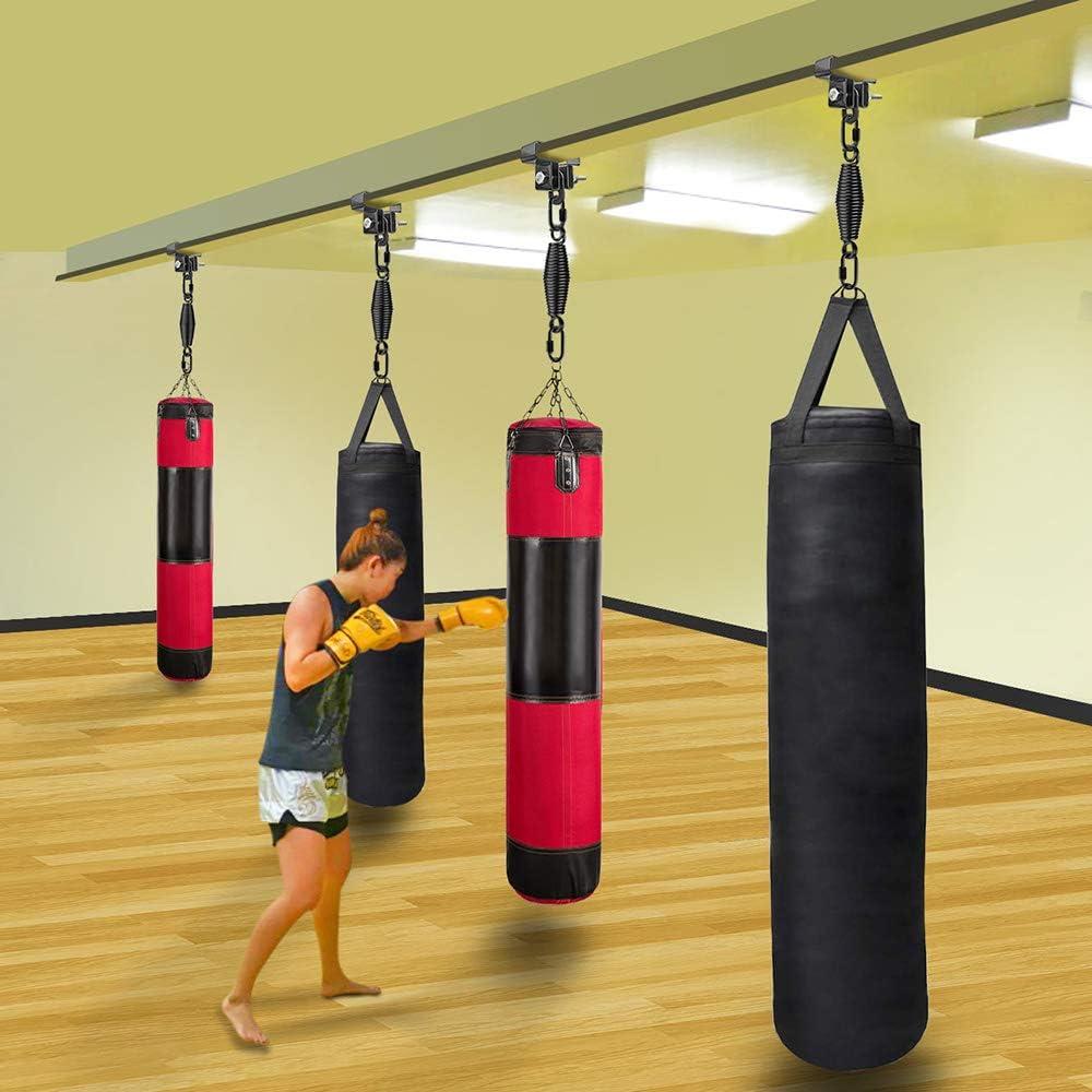 Dolibest Heavy Duty Steel Beam Hanger with Spring for Punching Bag ...