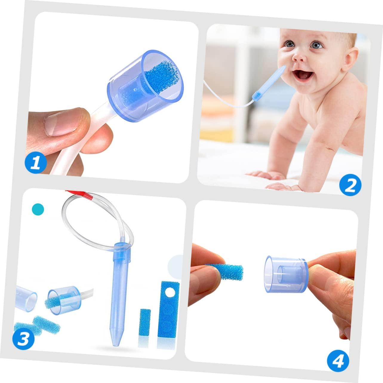 Hohopeti Nasal Aspirator Set - Baby Nose Cleaner for Toddlers, Syringe ...