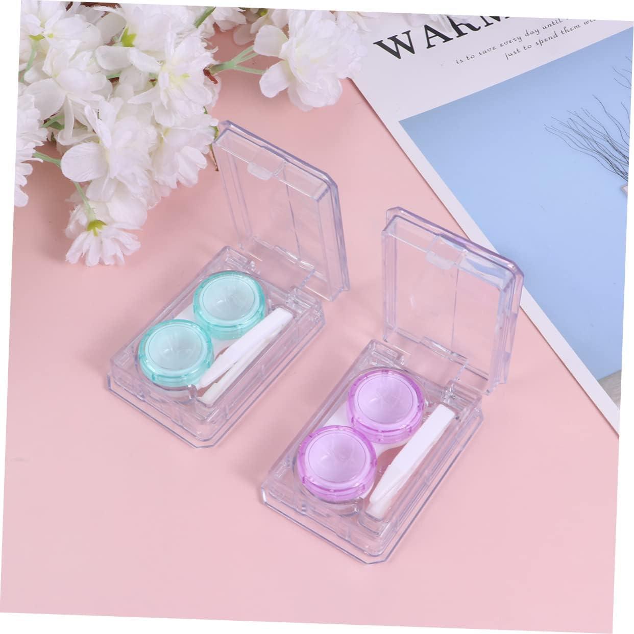 Partykindom 6 STK Mini Contact Lens Container Set - Cute Waterproof ...