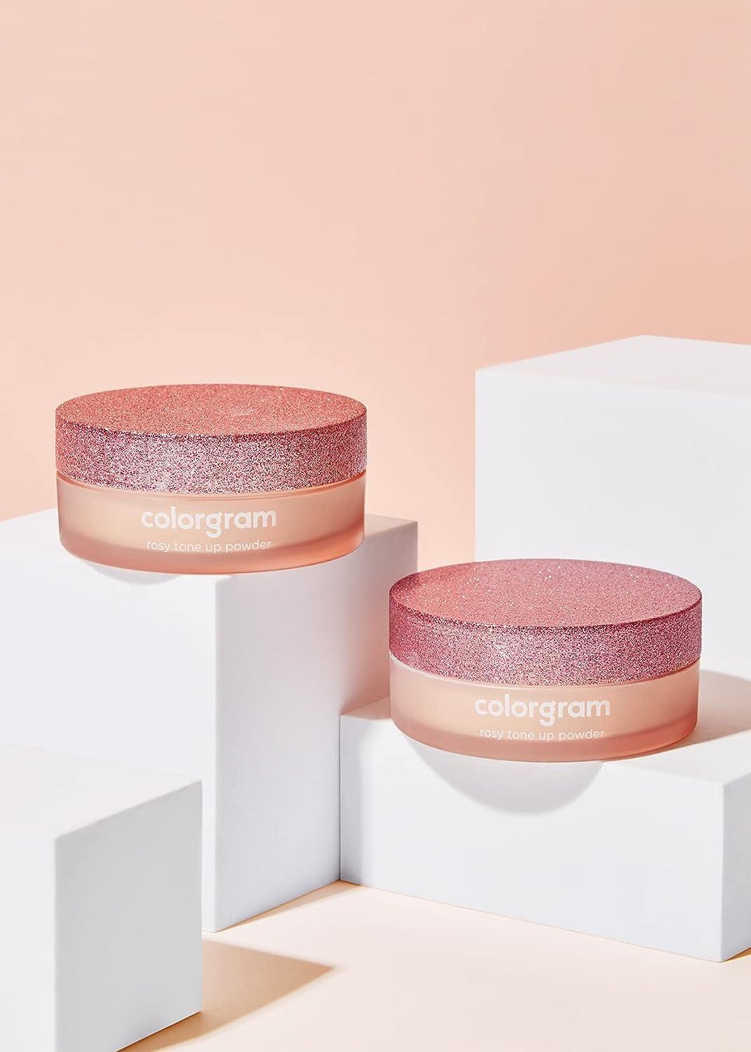 Colorgram Rosy Tone Up Powder - Daily Face Makeup for Flawless ...