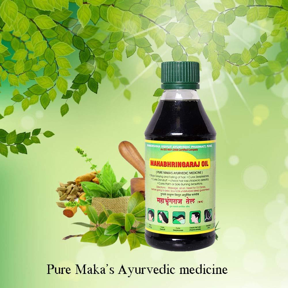 RVAP Mahabhringraj Oil 500ml - Pure MaKa's Ayurvedic Hair Oil with ...