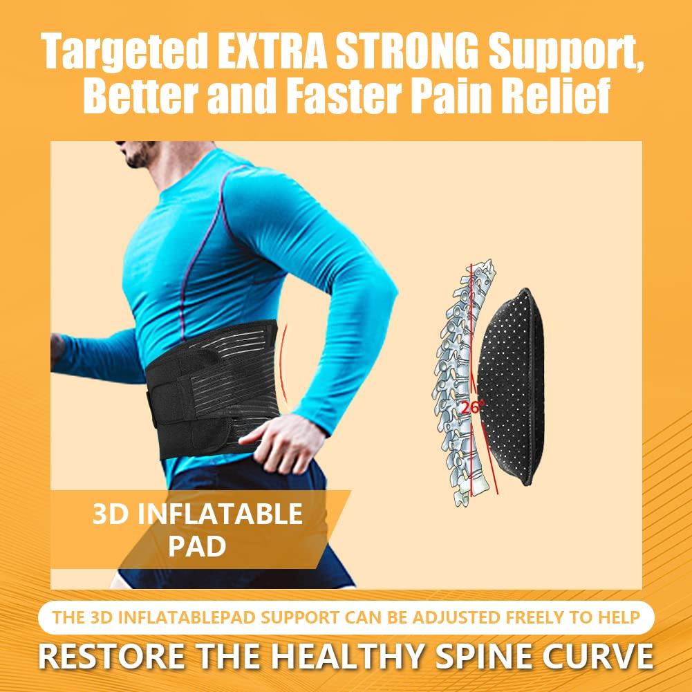 DARLIS Inflatable Back Brace for Herniated Disc & Sciatica Relief ...