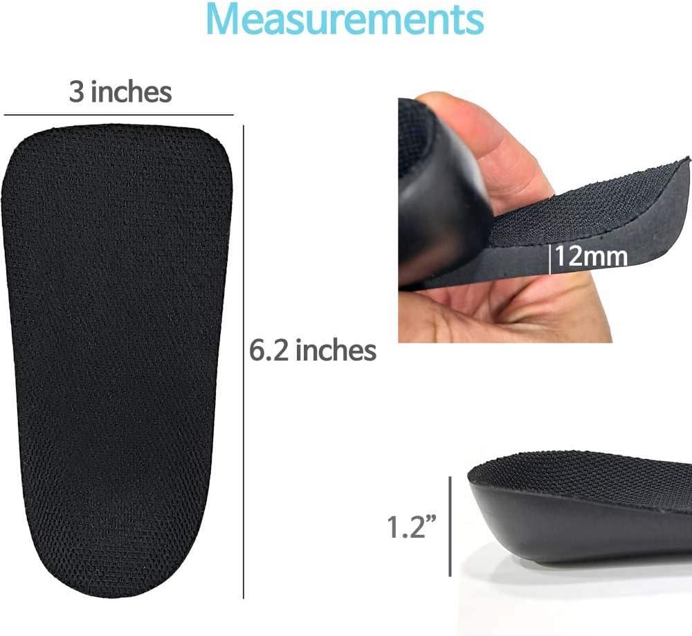 2 Large Right 1/2 Inch Inside Socks Inserts for Leg Length ...