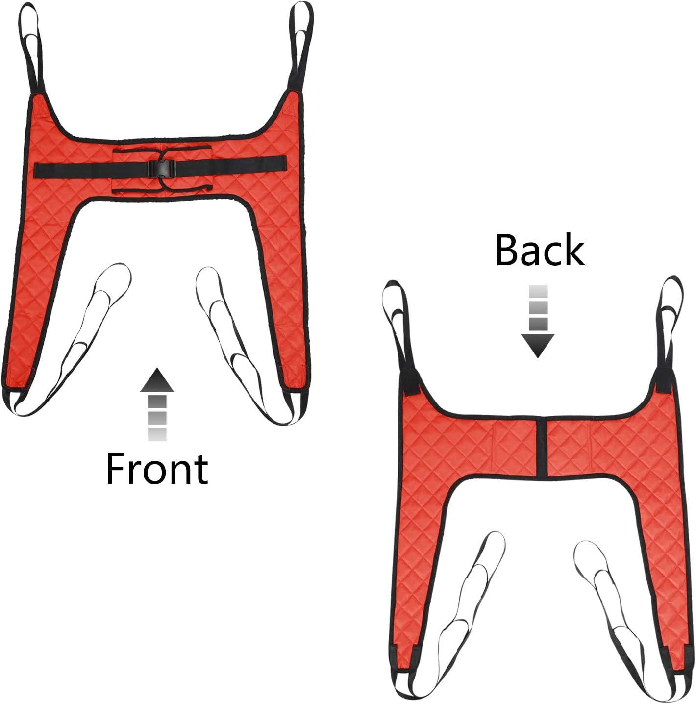 Fushida Hoyer Lift Sling - Patient Transfer and Toileting Sling for ...