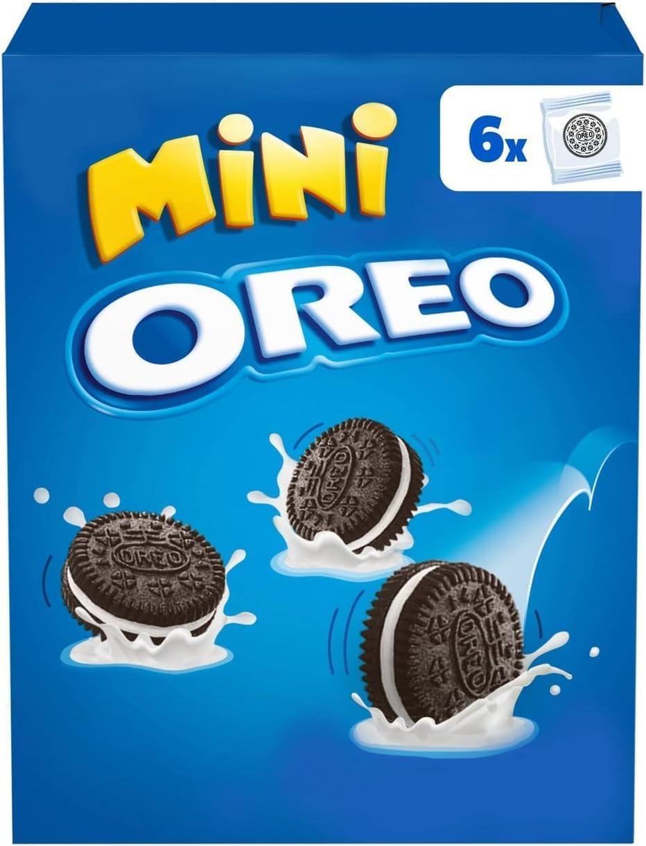 Oreo Mini Snack Packs 6 x Boxes of 6 Bags 36 Sachets of Small Chocolate ...