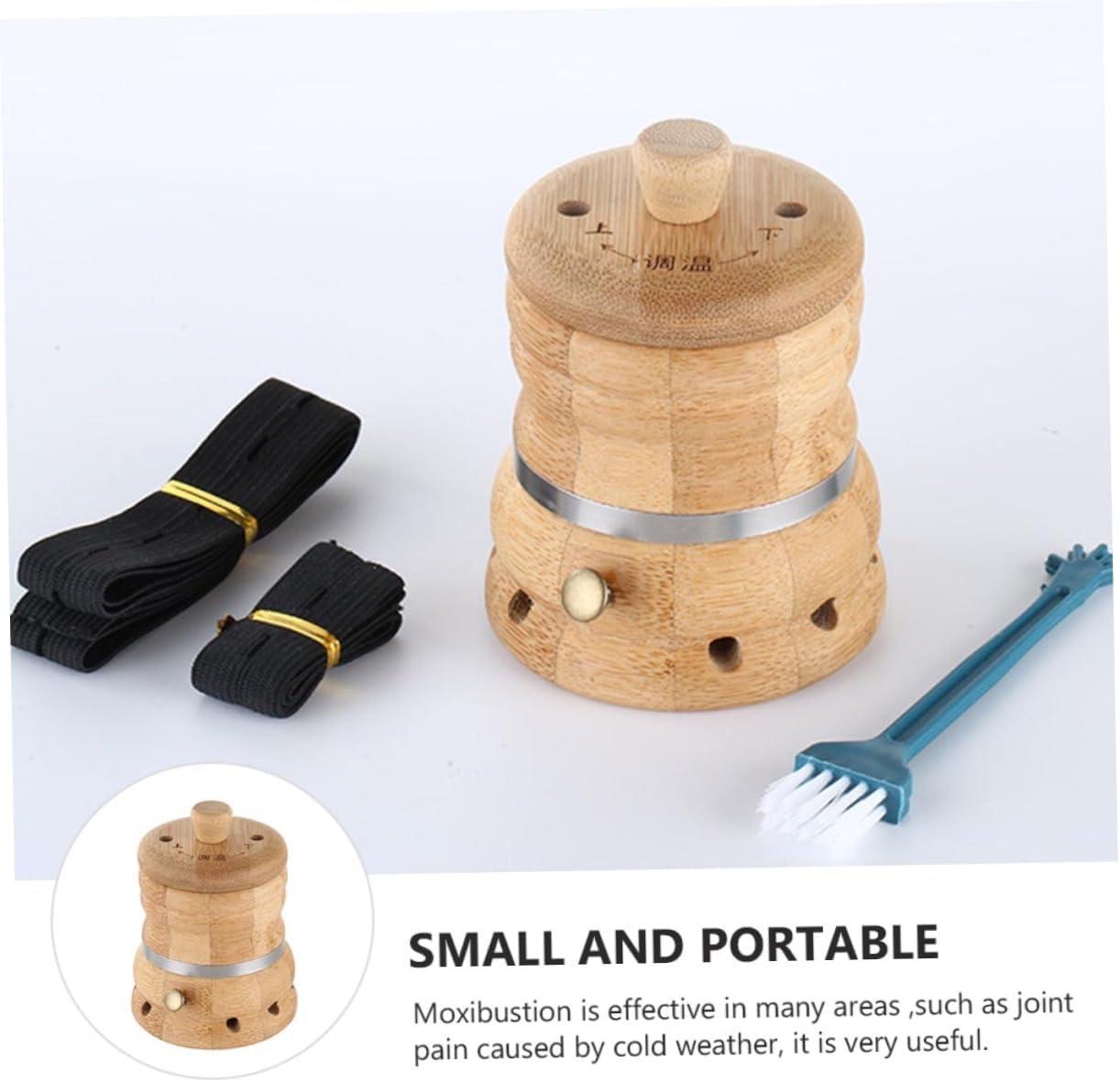 Frcolor Moxibustion Box Set - Khaki Moxa Stick Holder & Burner Vascular ...