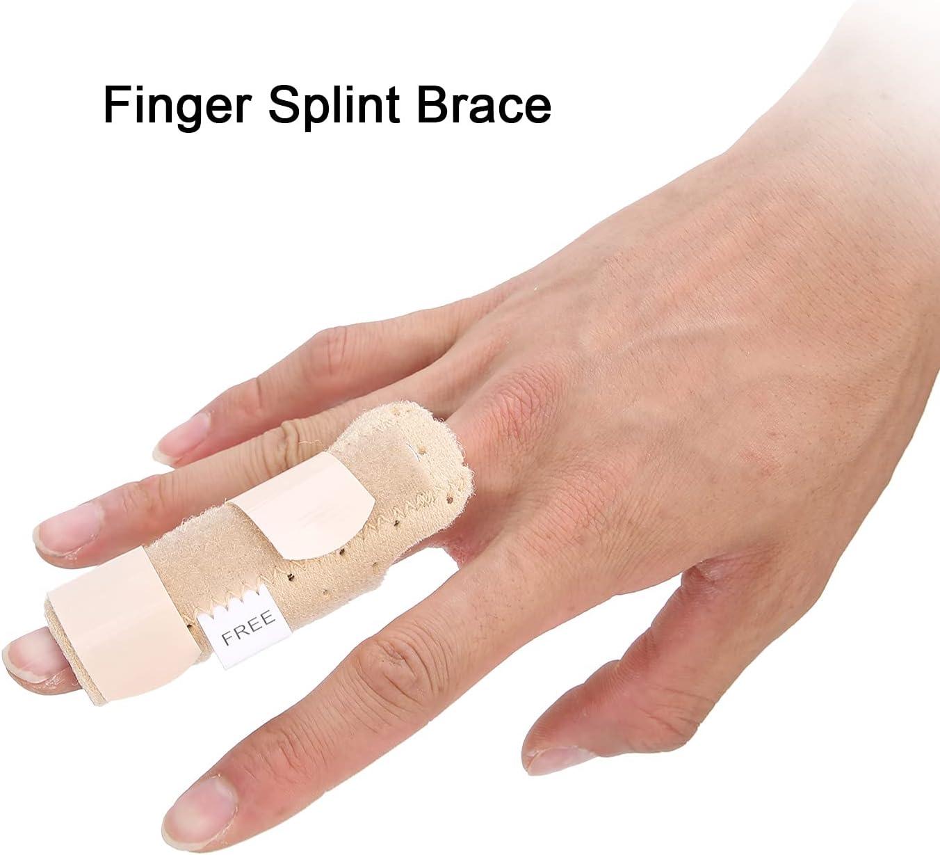 Buy Finger Brace for Index Finger - Splint Support for Sprains ...