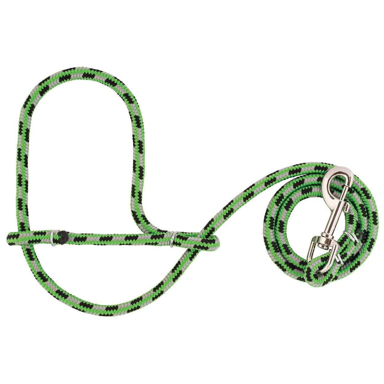 Weaver Leather Lime/Black/Gray Rope Sheep & Goat Halter - 52 | Buy Now ...