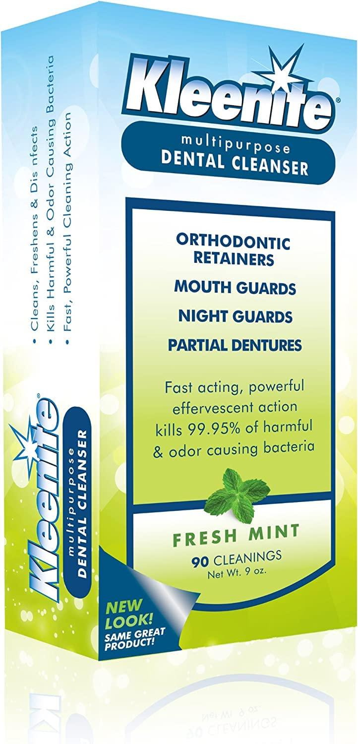 Kleenite Multipurpose Dental Cleanser 90 Cleanings Fresh Mint 9 fl oz ...