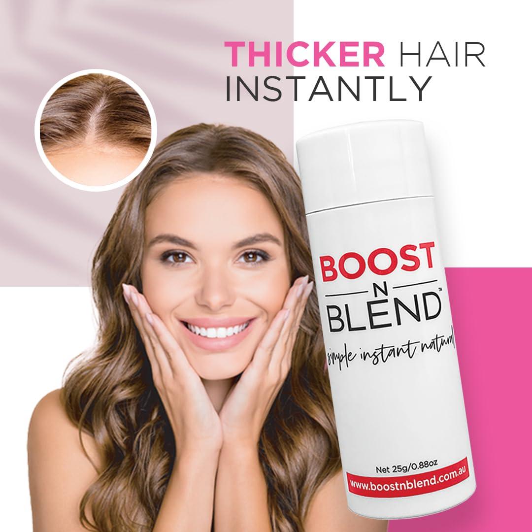 Boost N Blend Scalp Concealer - Hair Powder & Fibers for Thinning Hair ...