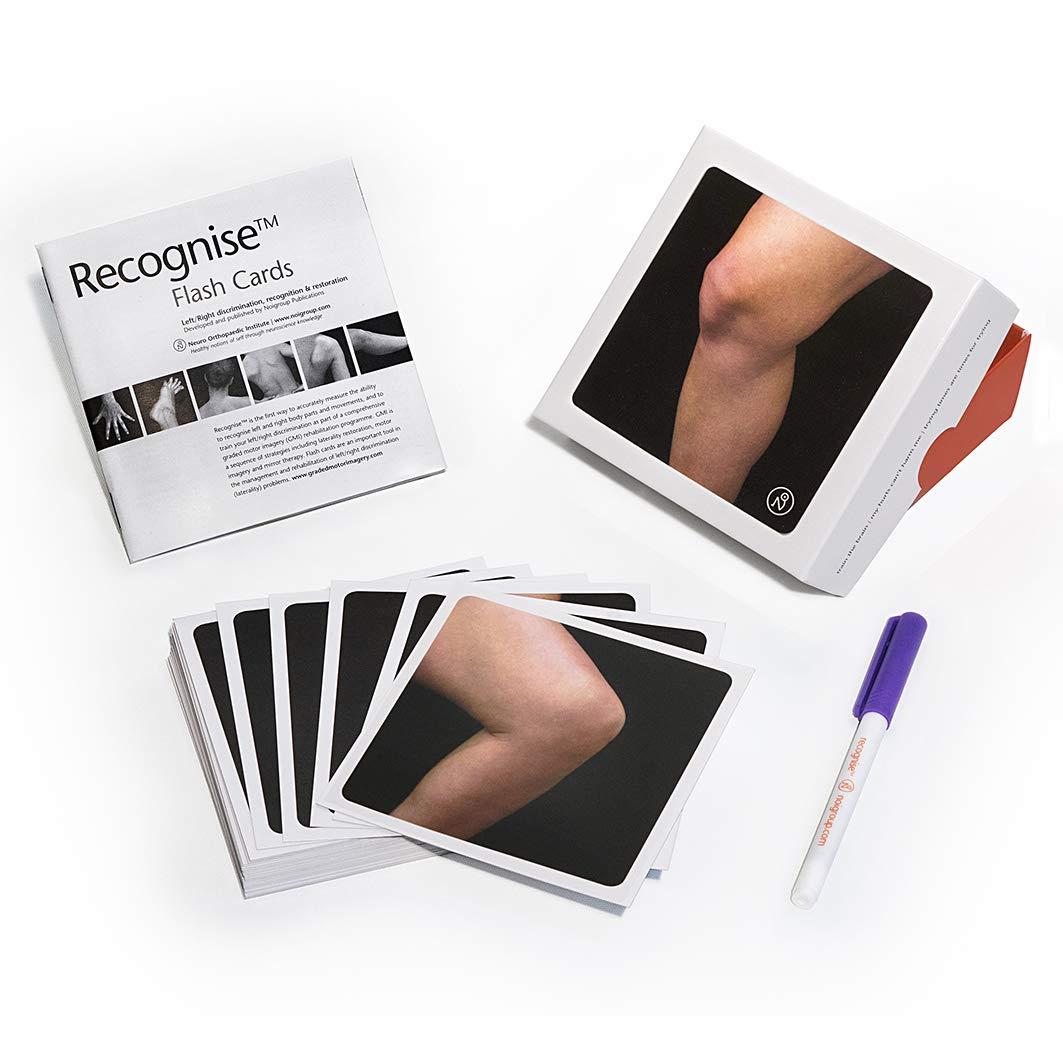 48 Pcs Exercise Cards for Mirror Therapy - Knee Rehabilitation Tools ...
