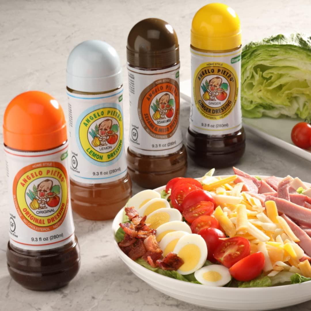 Pietro Sesame and Miso Salad Dressing 9.3 Oz. - Gluten-Free, Vegan, MSG ...