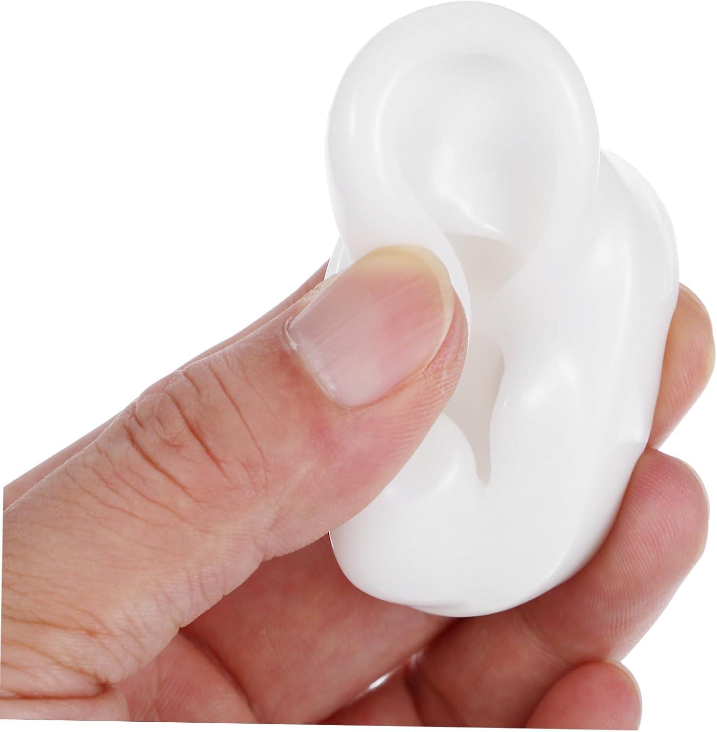 Buy 5 Pairs Silicone Artificial Ear Models - Realistic Simulation Ear ...