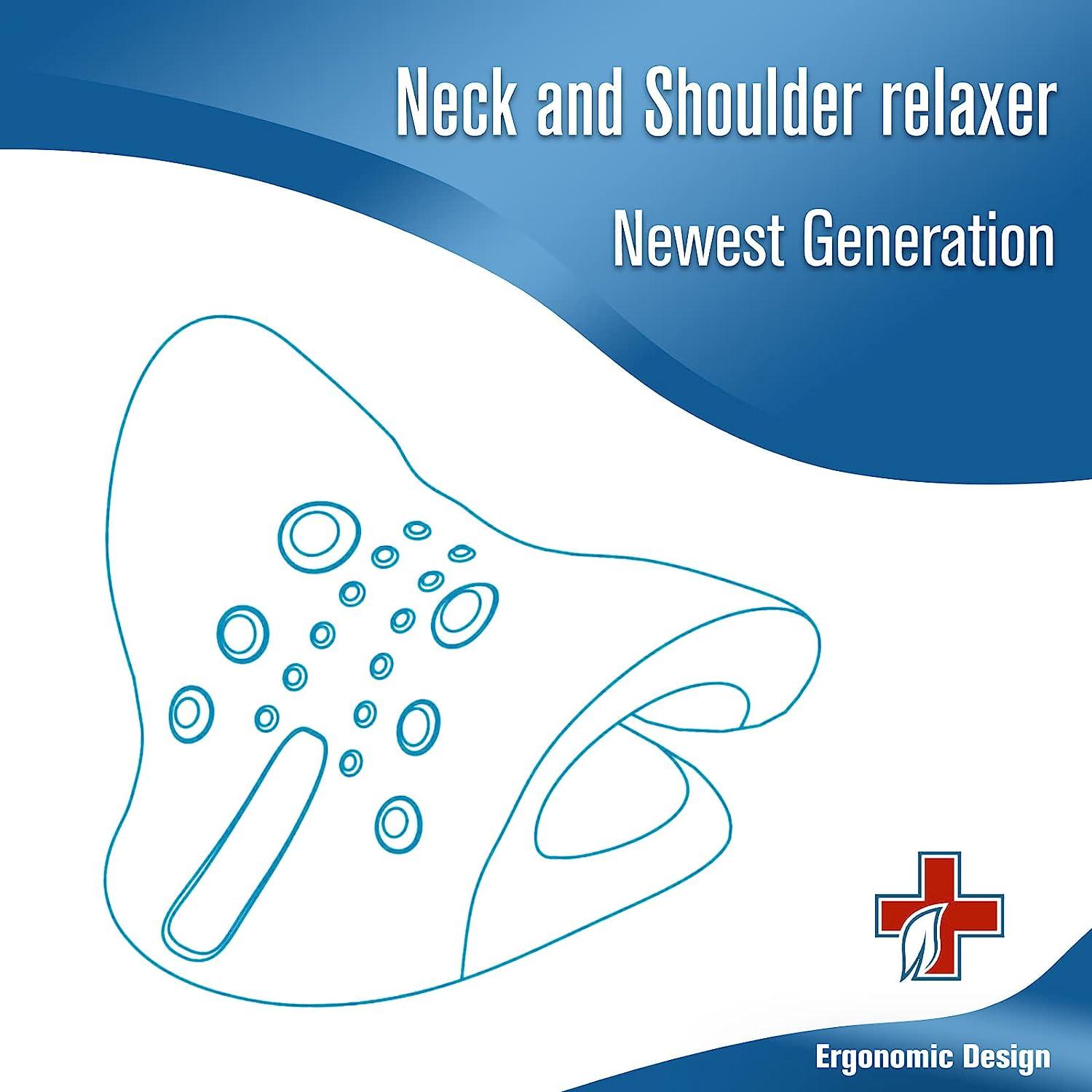 Neck and Shoulder Relaxer for Pain Relief - Neck Stretcher for TMJ ...
