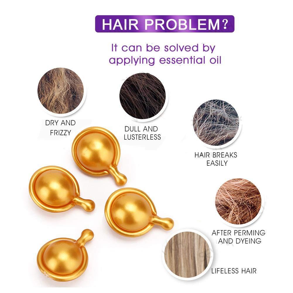 Buy Premium Hair Care Vitamin Capsules for Frizz Control & Moisture ...