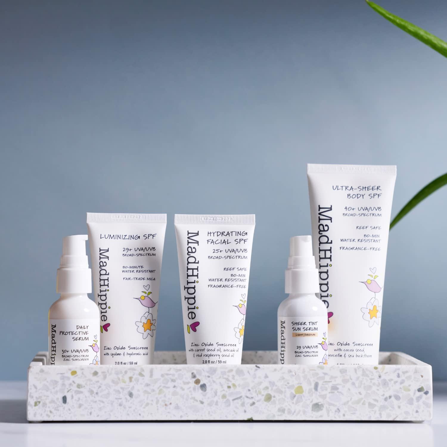 Mad Hippie Ultra Sheer Body Sunscreen 40 SPF Mineral Lotion ...