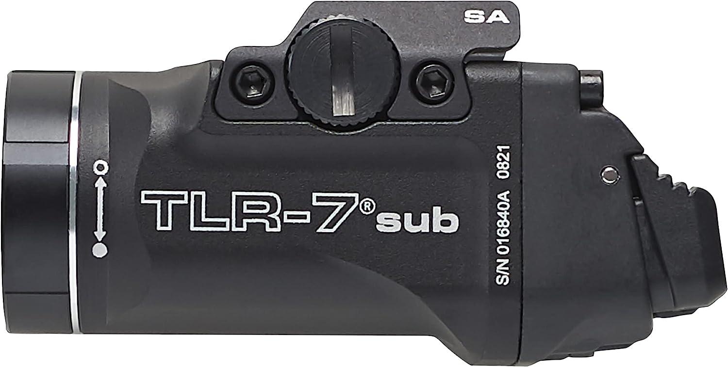 Streamlight 69404 TLR-7 Sub 500-Lumen Pistol Light for Railed ...