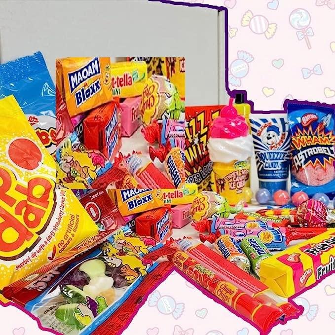 Retro Sweets Hamper: Kids Sweets Collection Best Collection of Sweets ...