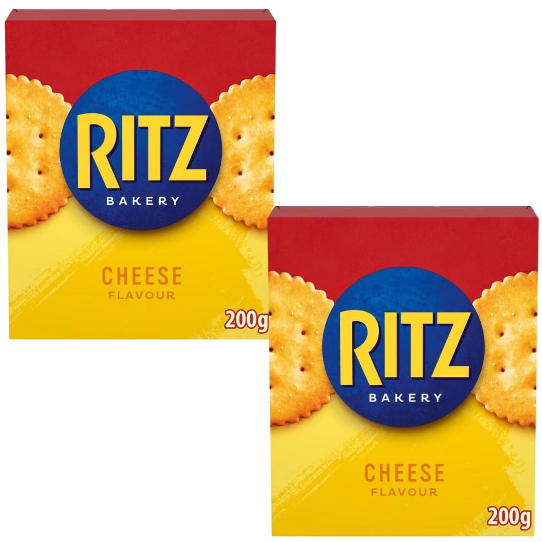 Cheese Cracker Bundle with Ritz Cheesey Crackers Box 200g (2 Pack ...