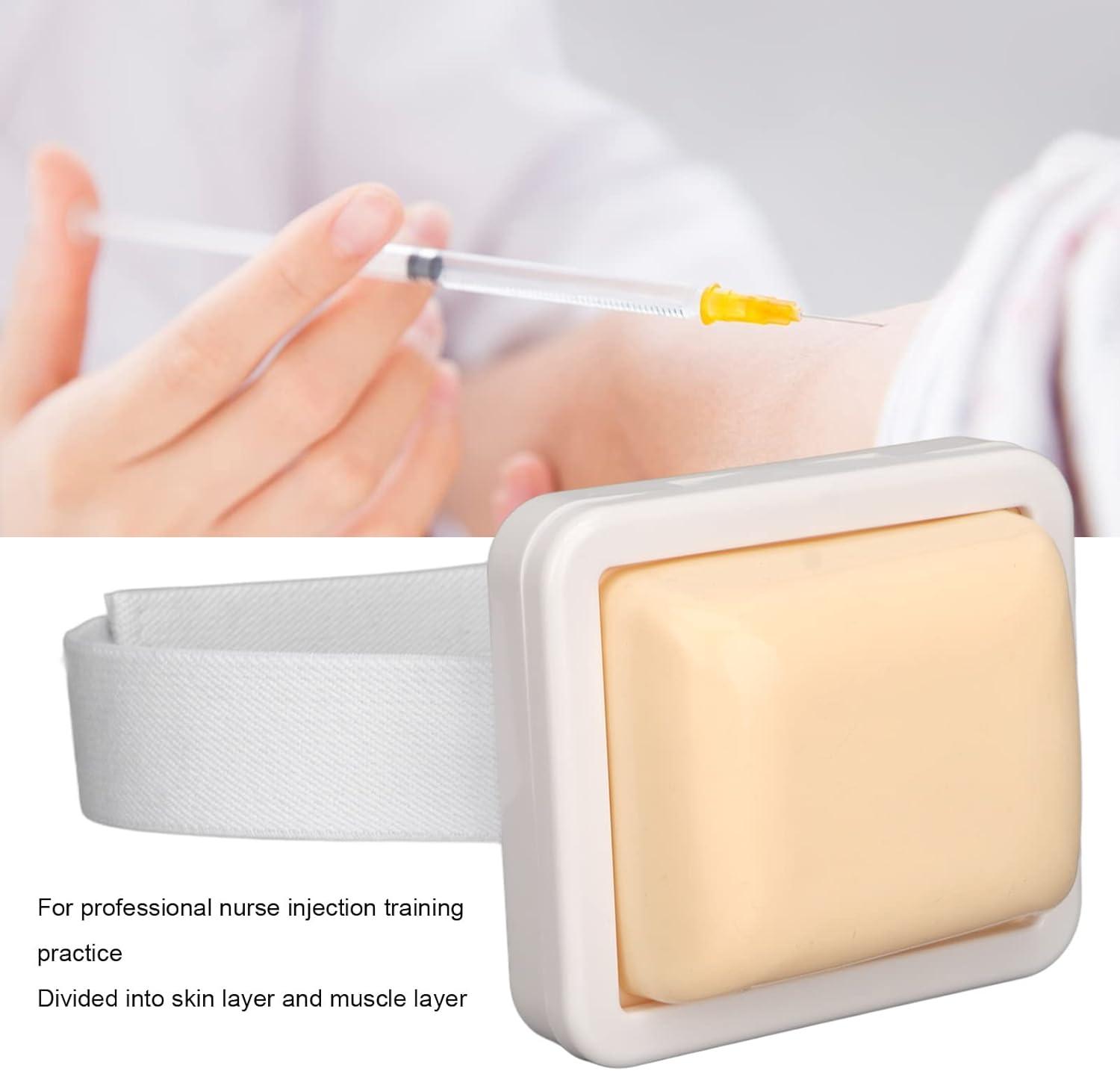 Intramuscular Injection Pad - Student-Friendly Wearable Practice Pad ...