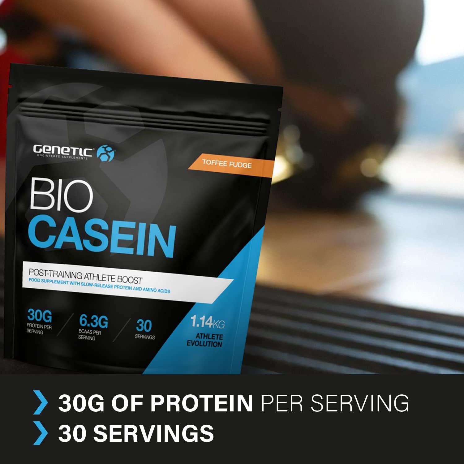 Genetic Supplements Whey Casein Protein - Toffee Fudge Flavor 1.14kg ...