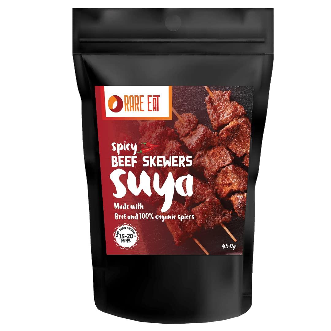 Spicy Nigerian Beef Suya | Beef Barbecue with Suya Spice 450g X 3| Hot | Buy Now with Express ...