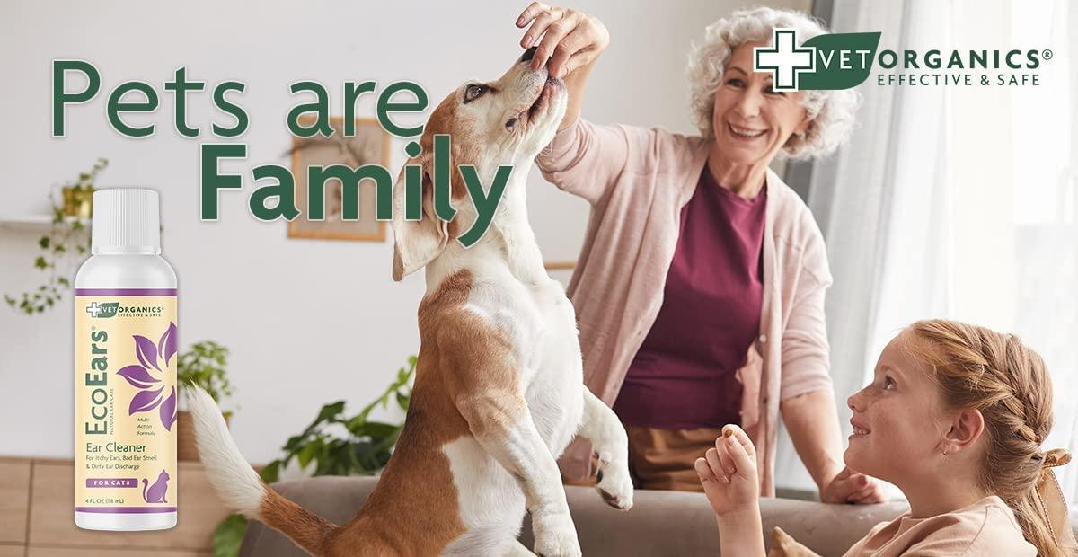 Vet Organics EcoEars Cat Ear Cleaner - Natural Multi-Action Formula for ...