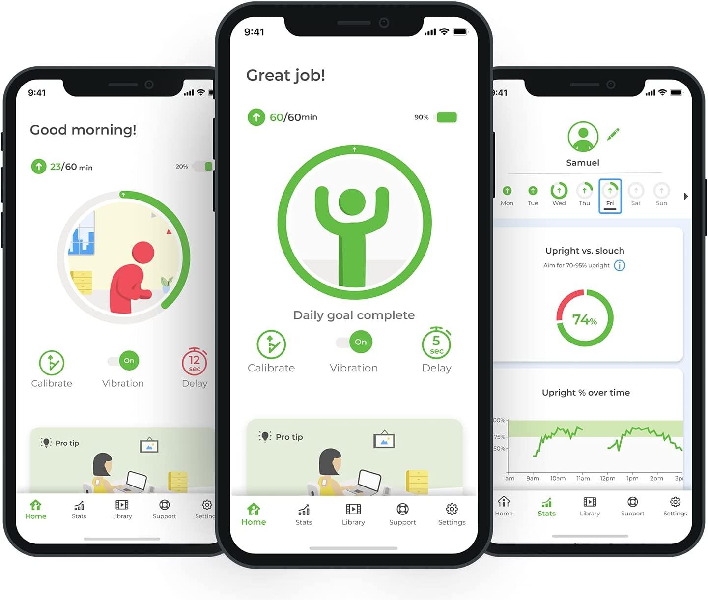Upright GO S Posture Trainer - App-Controlled, Strapless & Easy to Use ...
