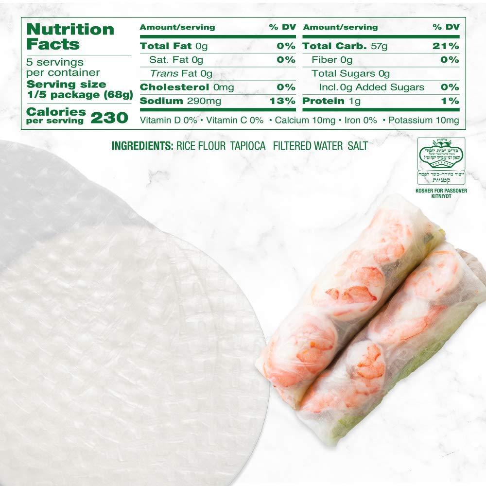 Thailand Rice Paper for Fresh Spring Rolls & Dumplings | Non-GMO ...