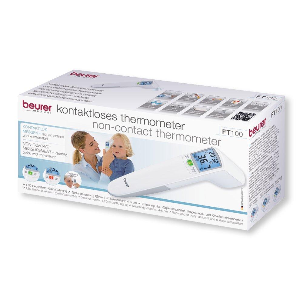 Beurer FT100 Non Contact Medical Thermometer - Distance Confirmation Sensor, Single Pack | Buy ...