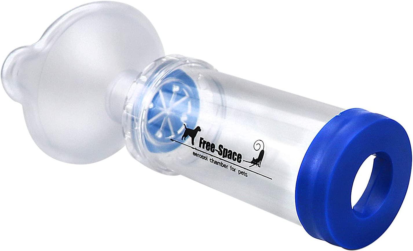 Free-Space Cat/Dog Inhaler Spacer,Feline/Cannie Aerosol Chamber Inhaler ...