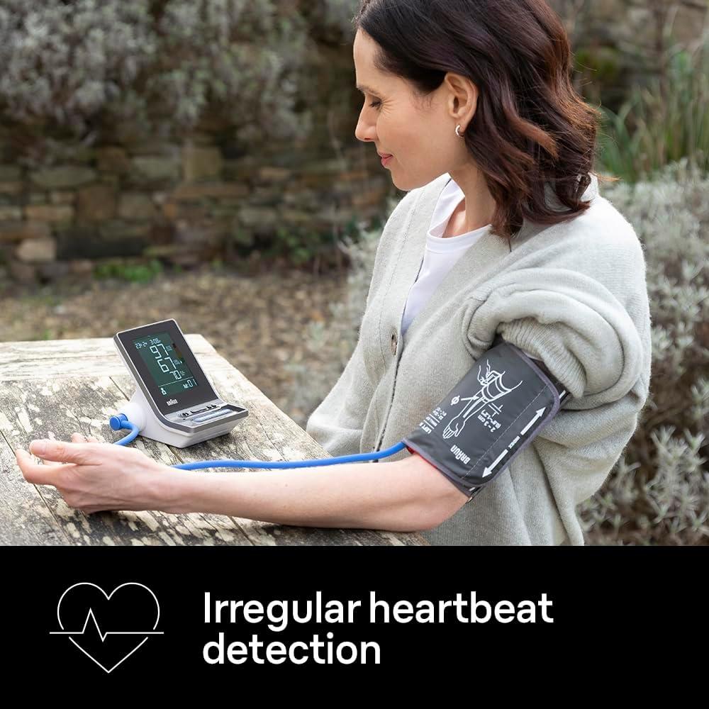 Braun ExactFit 3 Upper Arm Blood Pressure Monitor - Clinically Accurate ...