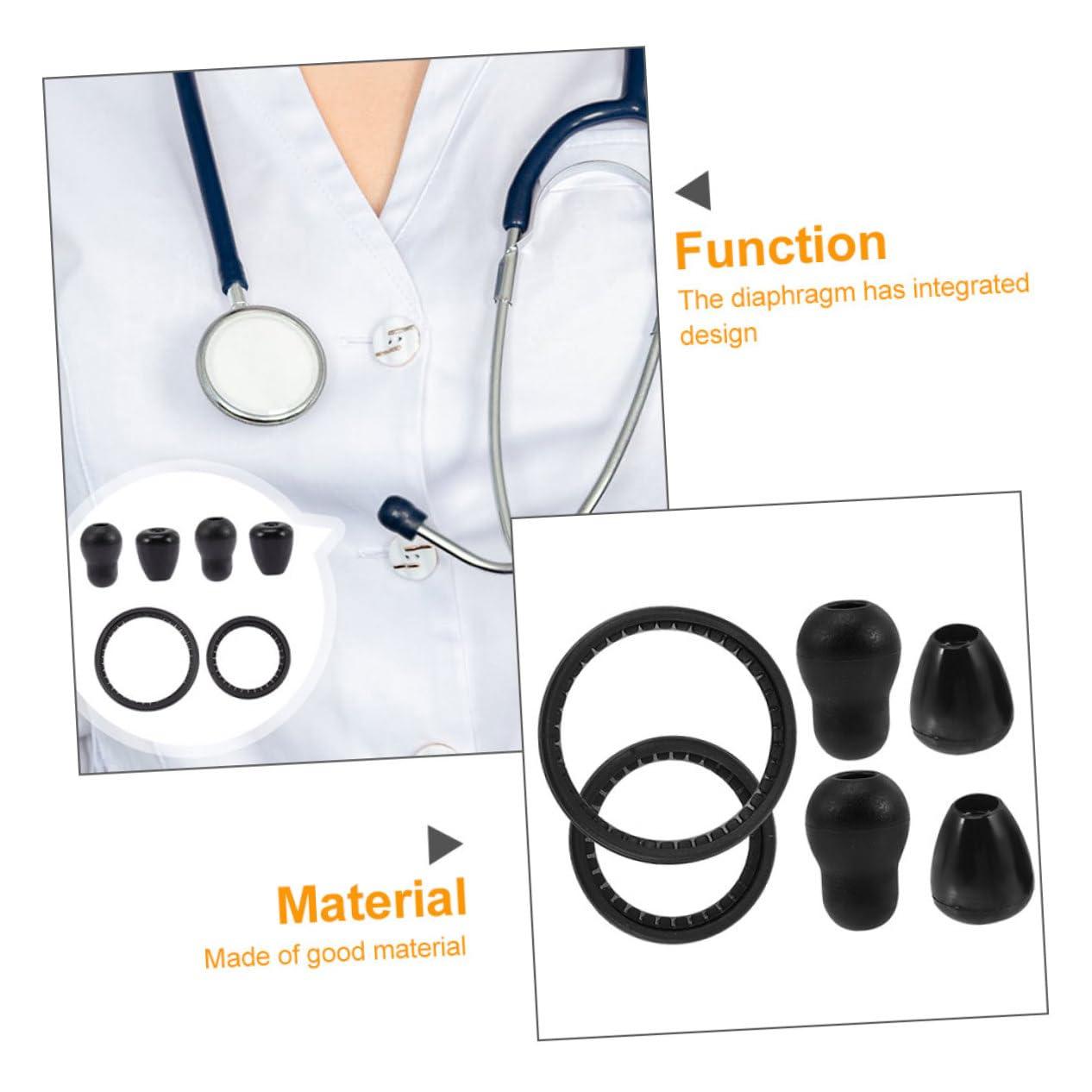 Buy 2 Sets Stethoscope Accessories - Replacement Parts Ear Tips ...